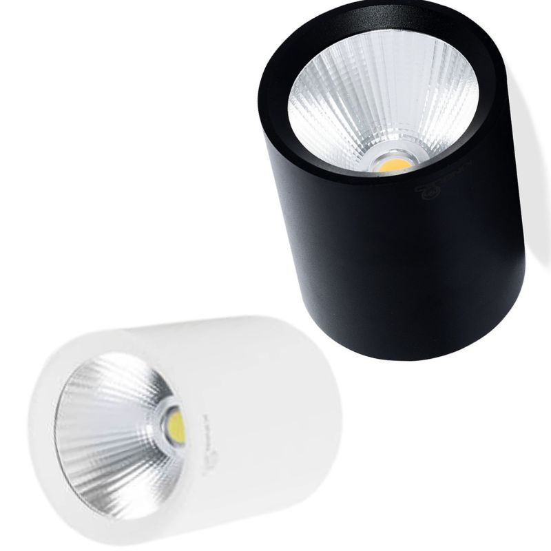 Đèn ống bơ rọi 12W OBR-12 KingLed (vỏ Trắng/ Đen)